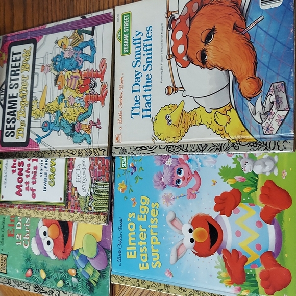 Sesame Street | Other | Sesame Street Little Golden Book Bundle | Poshmark